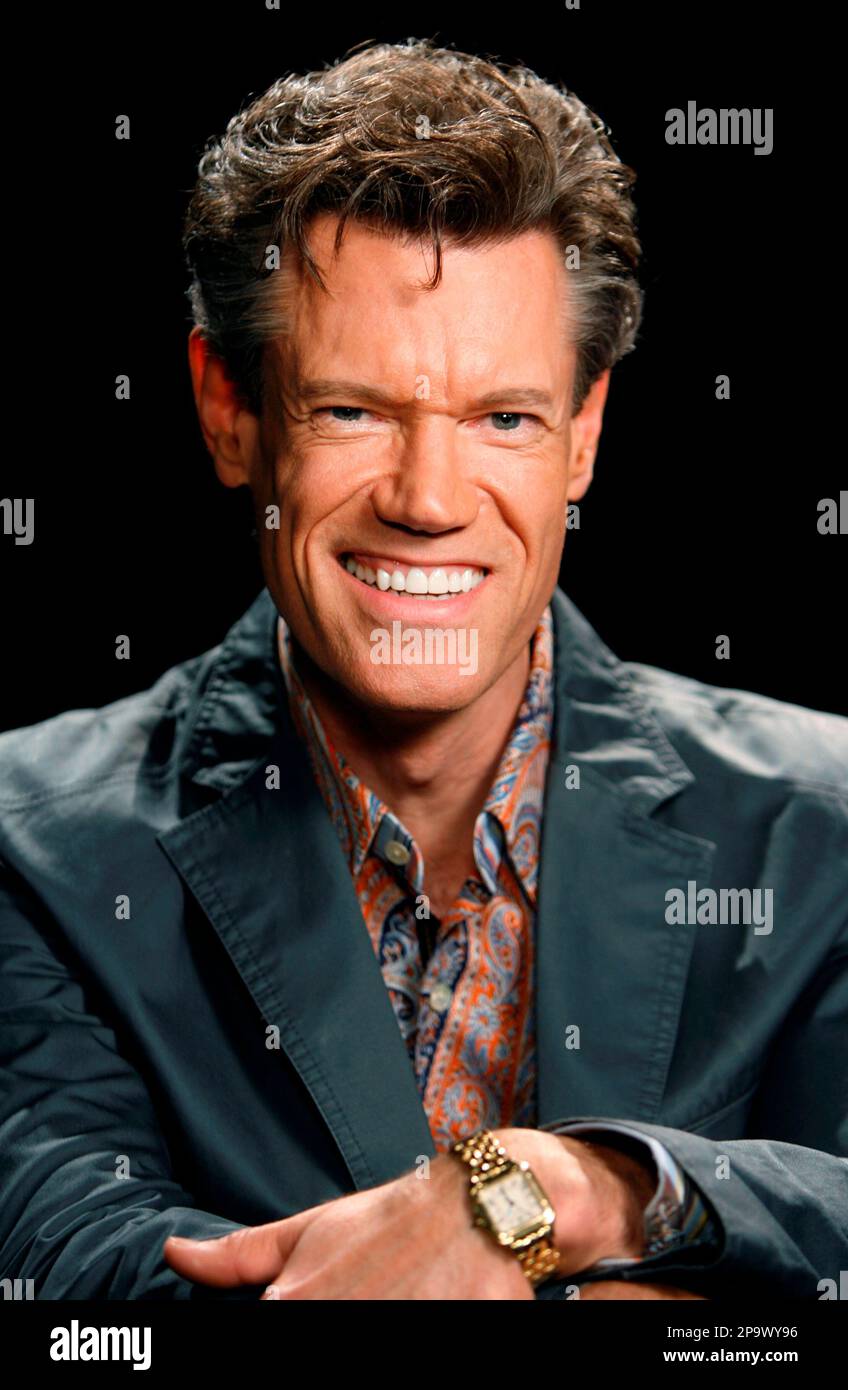 Musician Randy Travis poses for a picture in New York, Thursday, July ...
