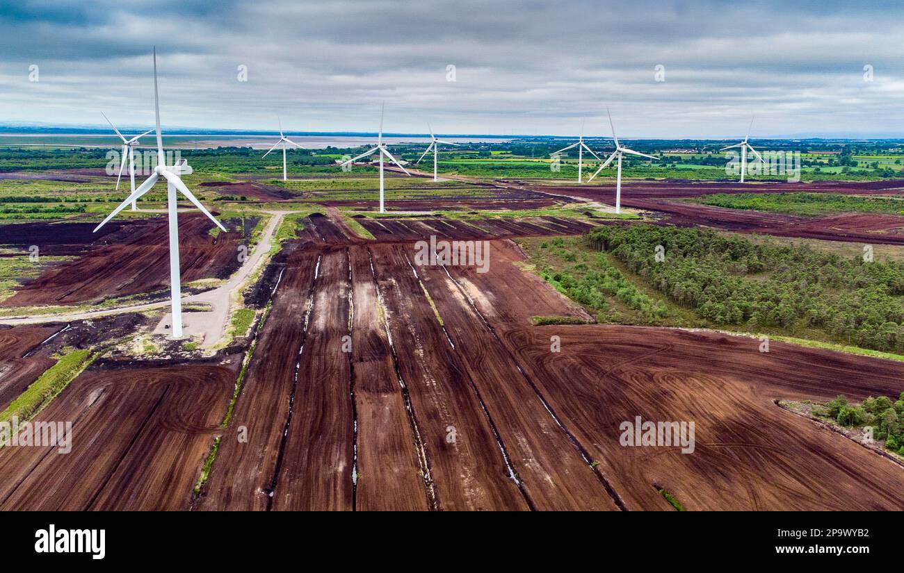 Windfarms in the UK Stock Photo - Alamy