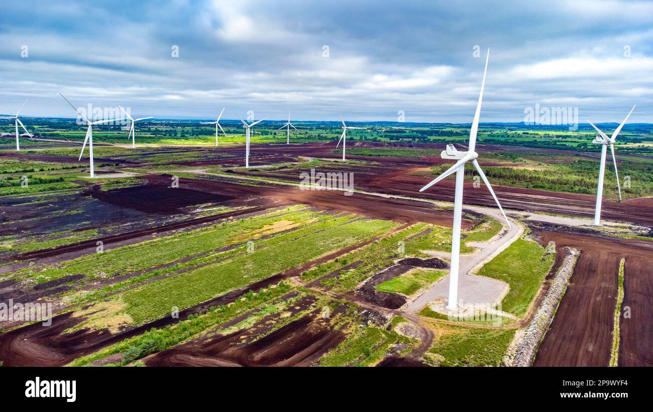 Windfarms in the UK Stock Photo - Alamy