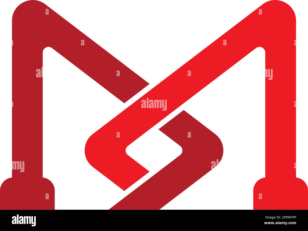 letter M logo vector symbol template design Stock Vector Image & Art ...