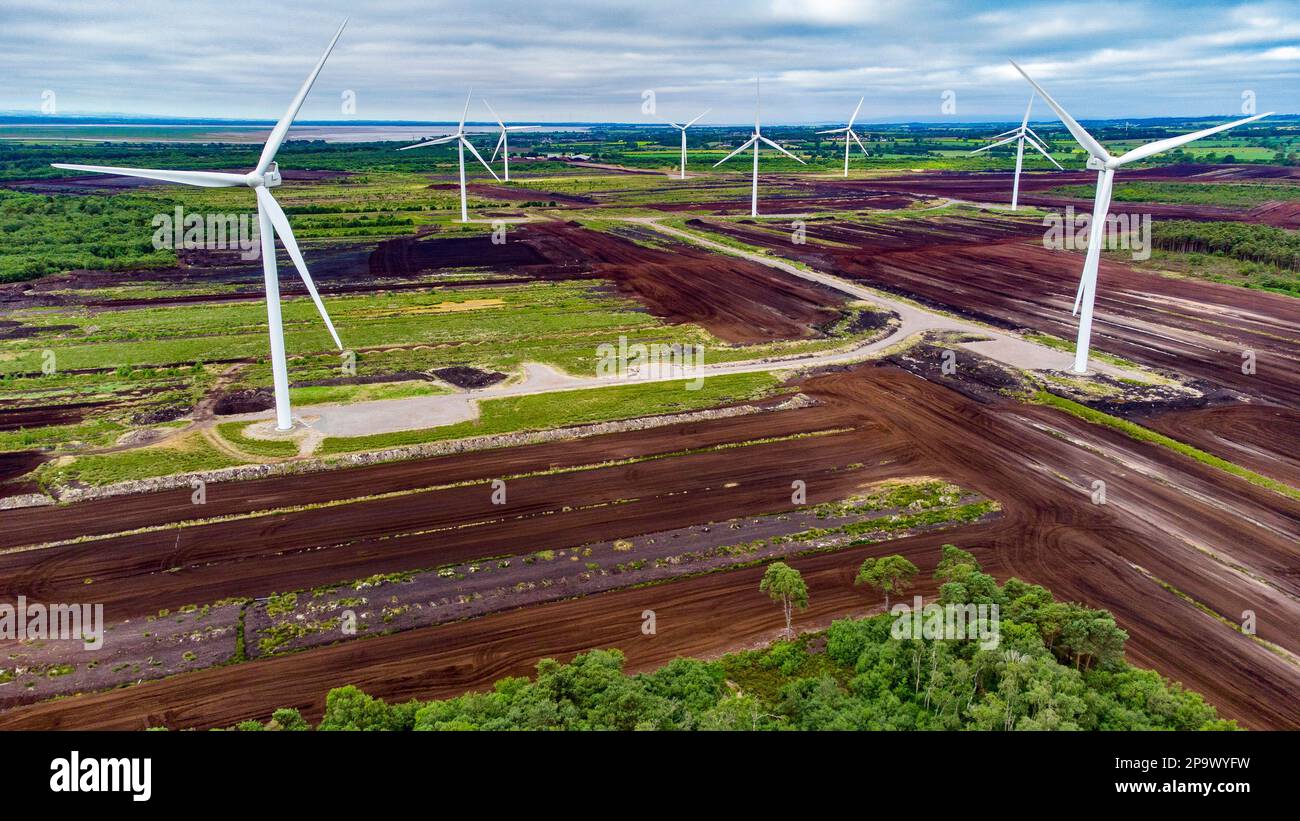 Windfarms in the UK Stock Photo - Alamy