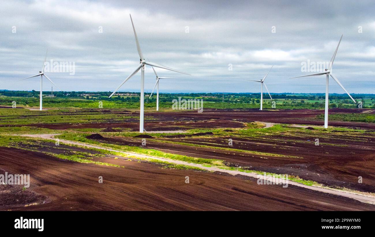 Windfarms in the UK Stock Photo - Alamy