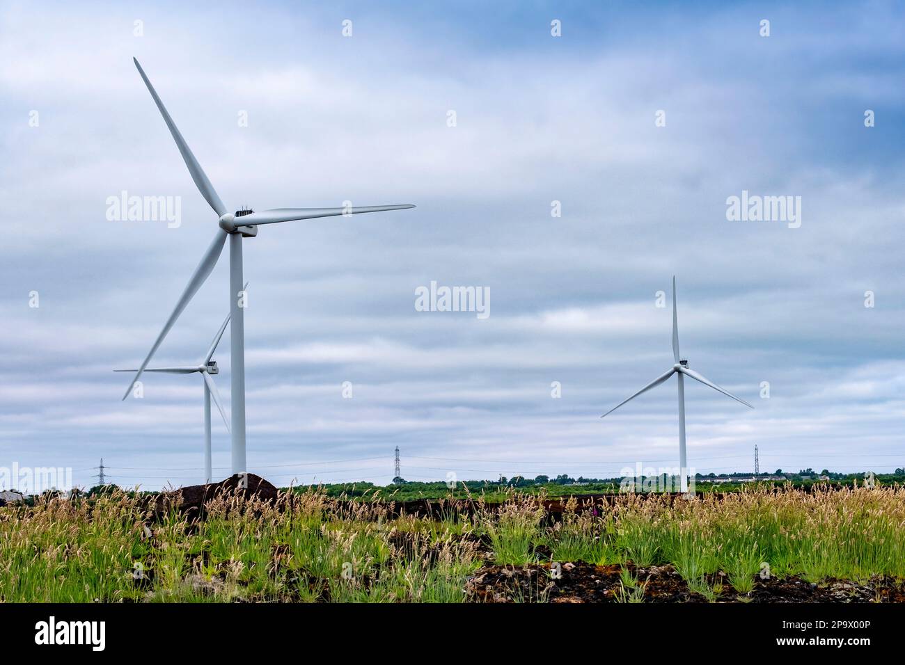 Windfarms in the UK Stock Photo - Alamy