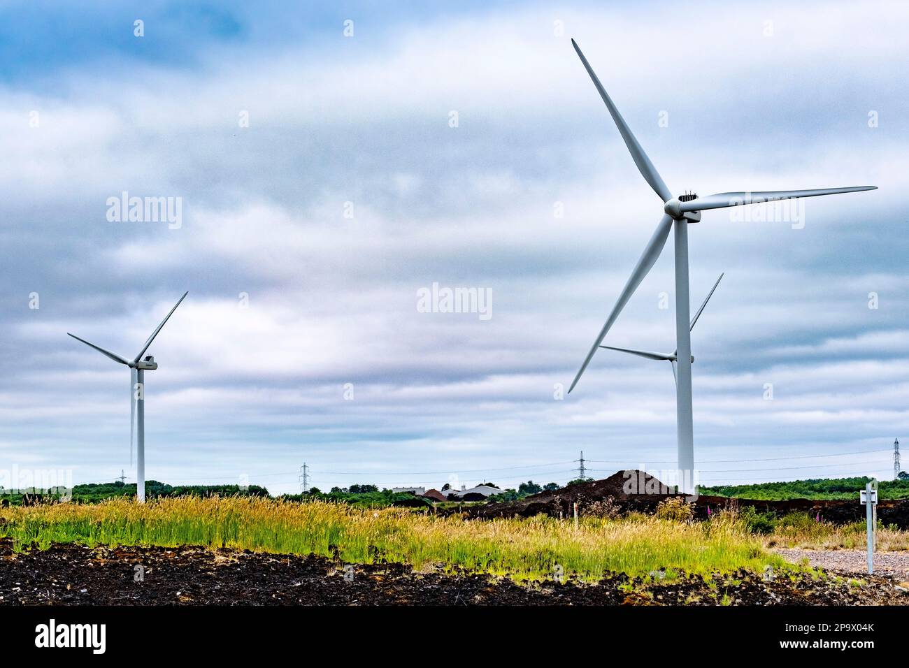 Windfarms in the UK Stock Photo - Alamy