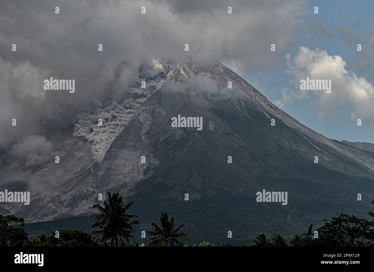 Yogyakarta, Indonesia. 11th Mar, 2023. Mount Merapi, Indonesia most ...