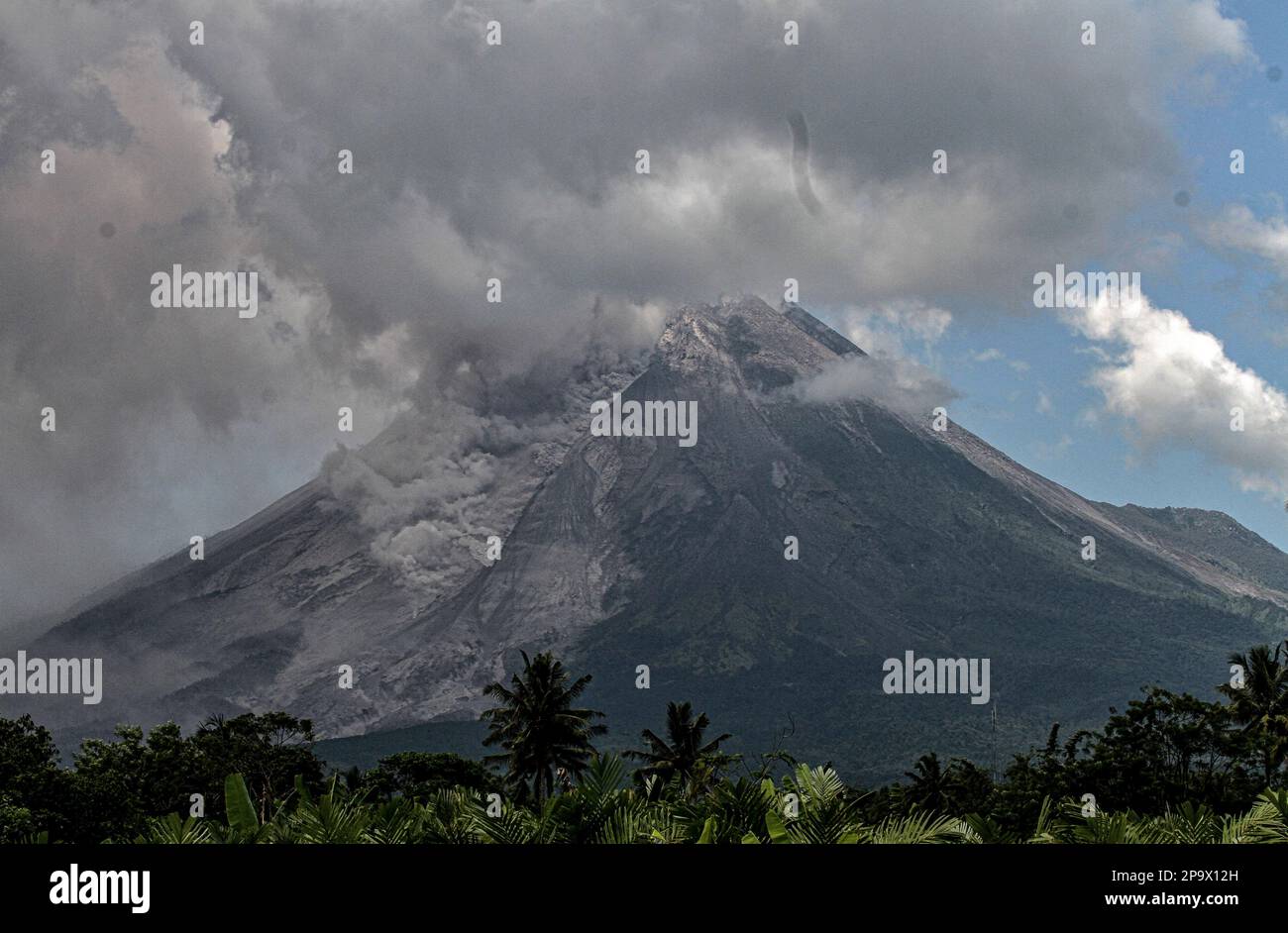 Yogyakarta, Indonesia. 11th Mar, 2023. Mount Merapi, Indonesia most ...