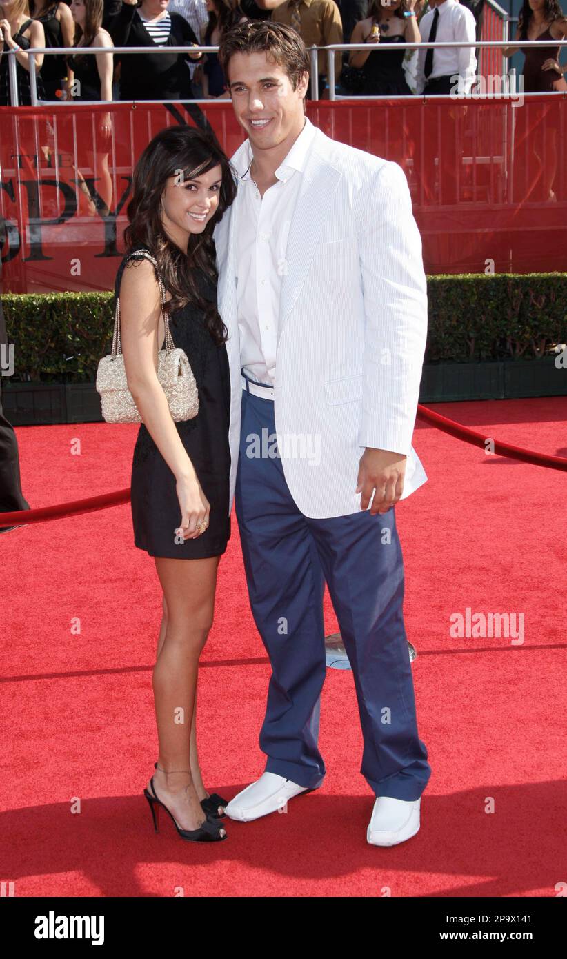 NFL player Brady Quinn arrives at the ESPYs Awards on Wednesday July 16 ...