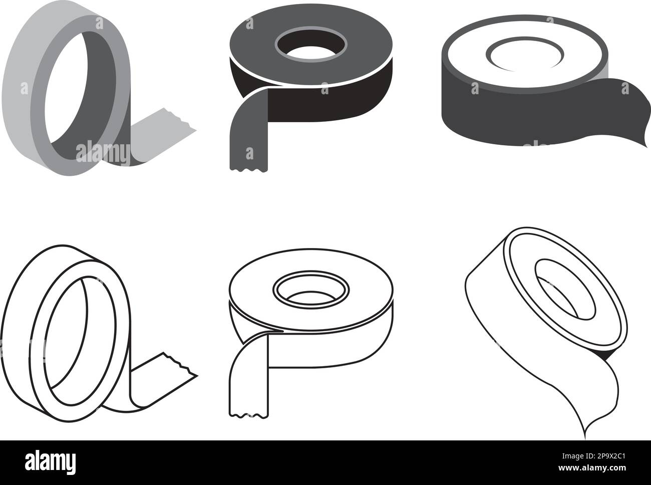 duct tape icon vector illustration symbol design Stock Vector Image ...