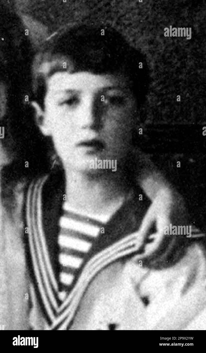 ** FILE ** This undated file photo shows Prince Alexei, son and heir of ...