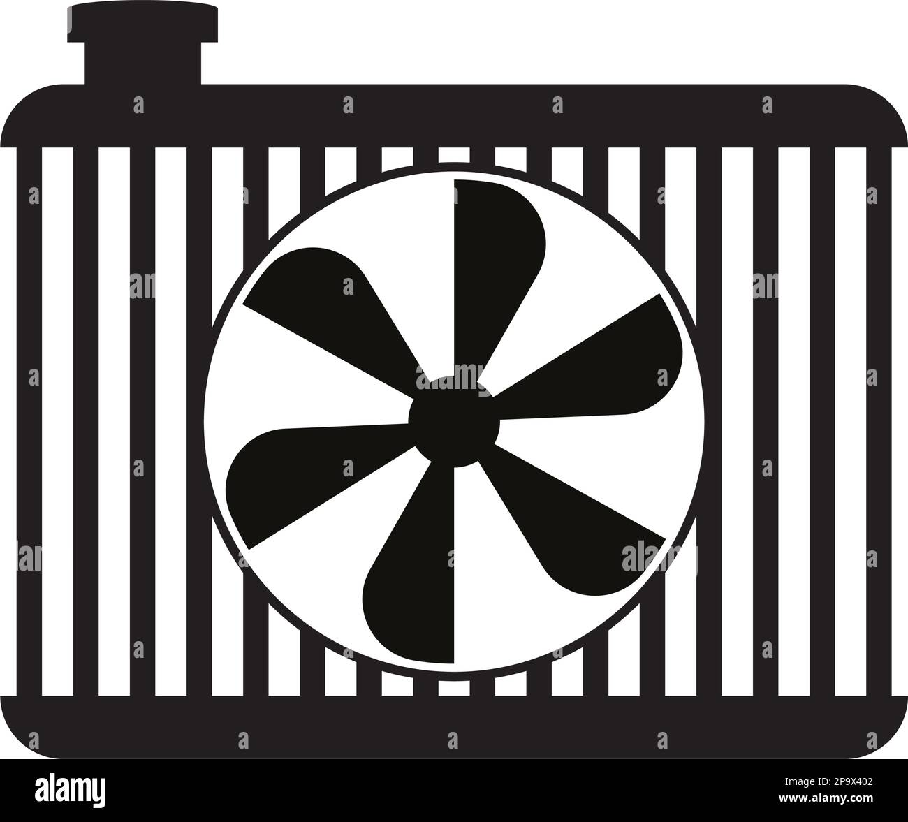 Car radiator Stock Vector Images - Alamy