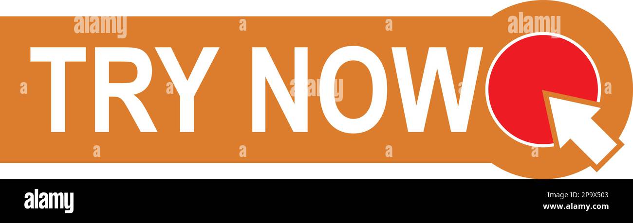 try button icon vector illustration symbol design Stock Vector Image ...