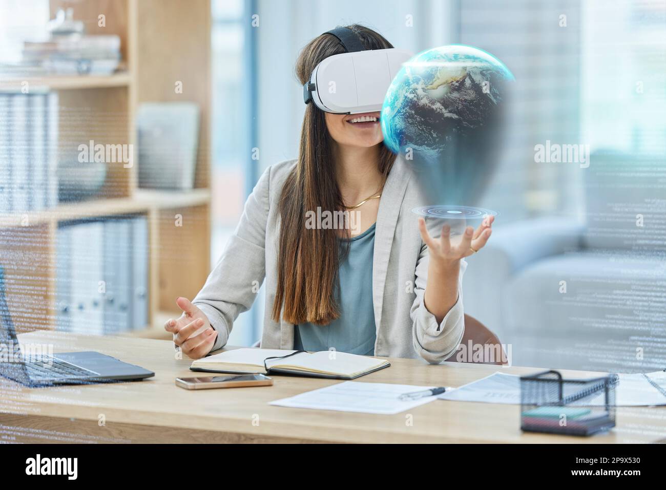 Tech earth globalization in 3d hi-res stock photography and images - Alamy