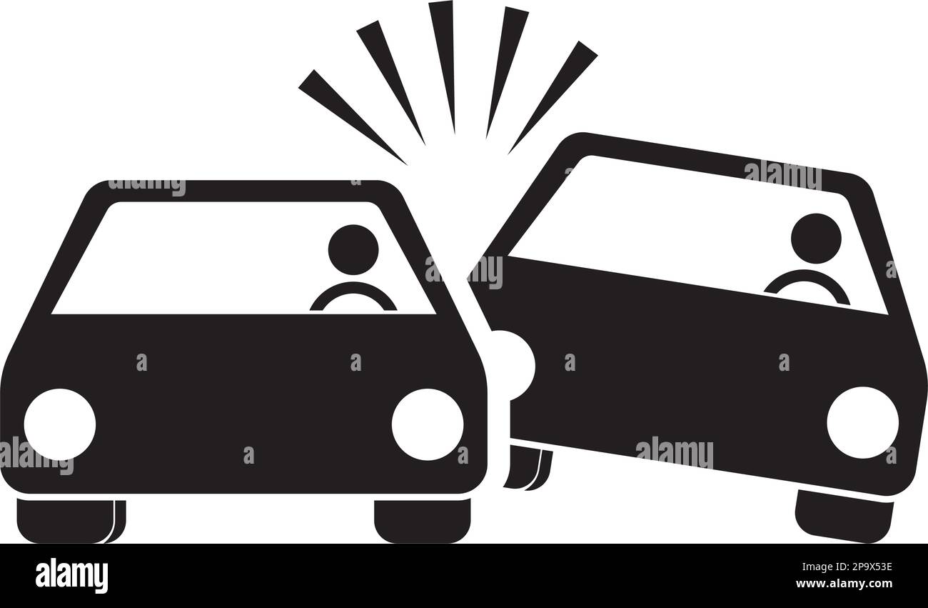 Crashed Cars icon vector illustration symbol design Stock Vector Image ...