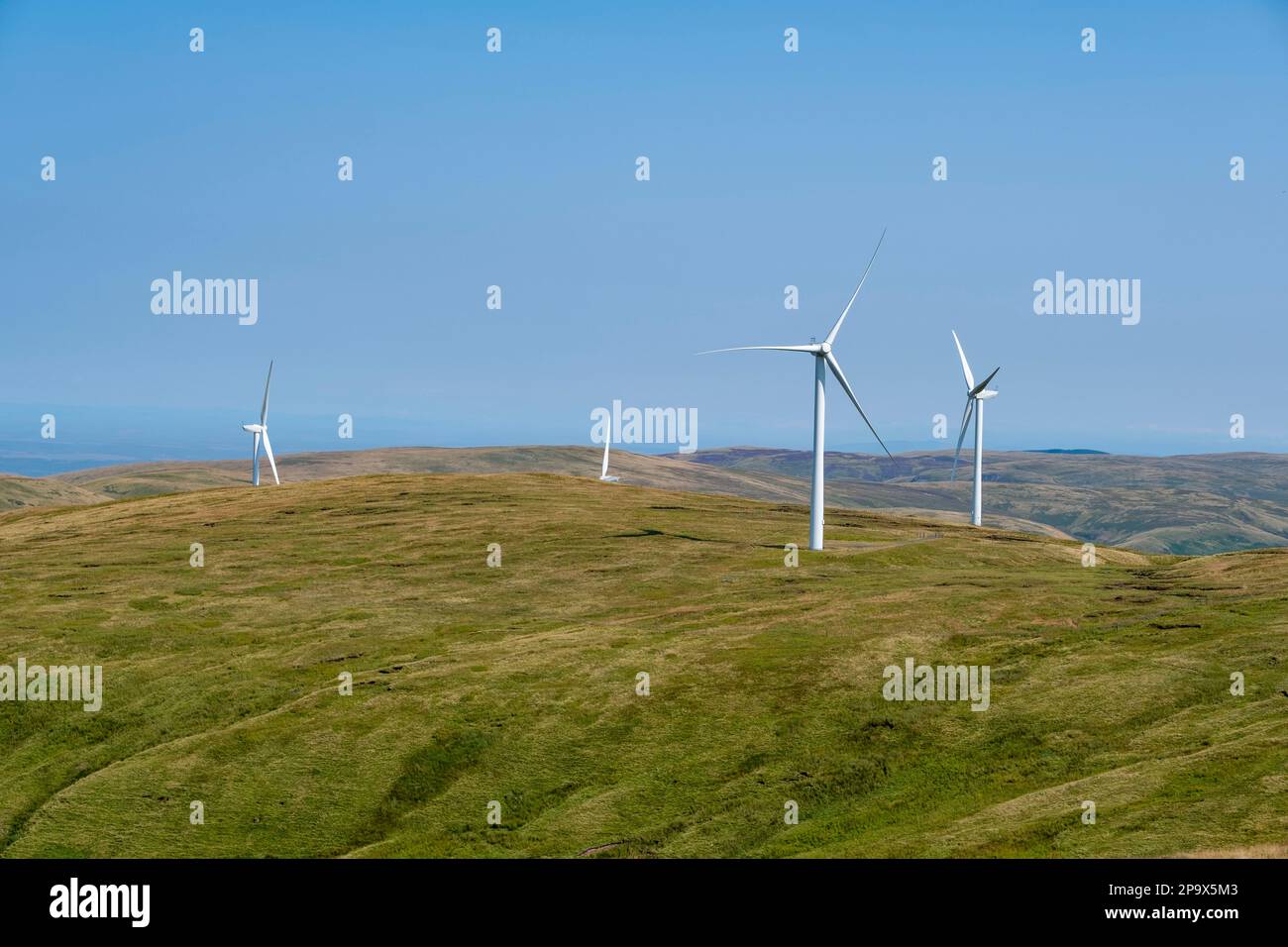 Windfarms in the UK Stock Photo - Alamy