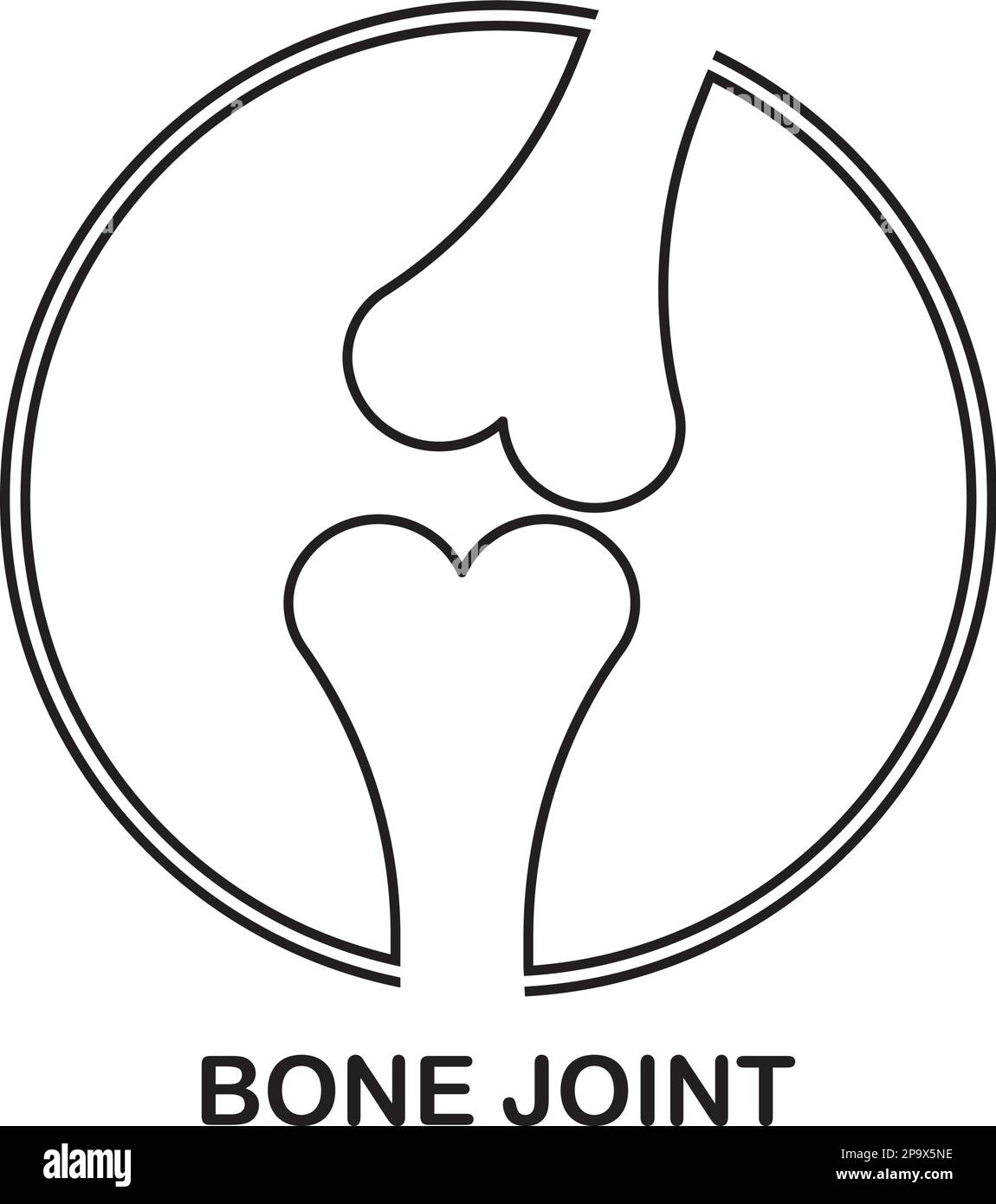 bone joints icon vector illustration symbol design Stock Vector Image ...