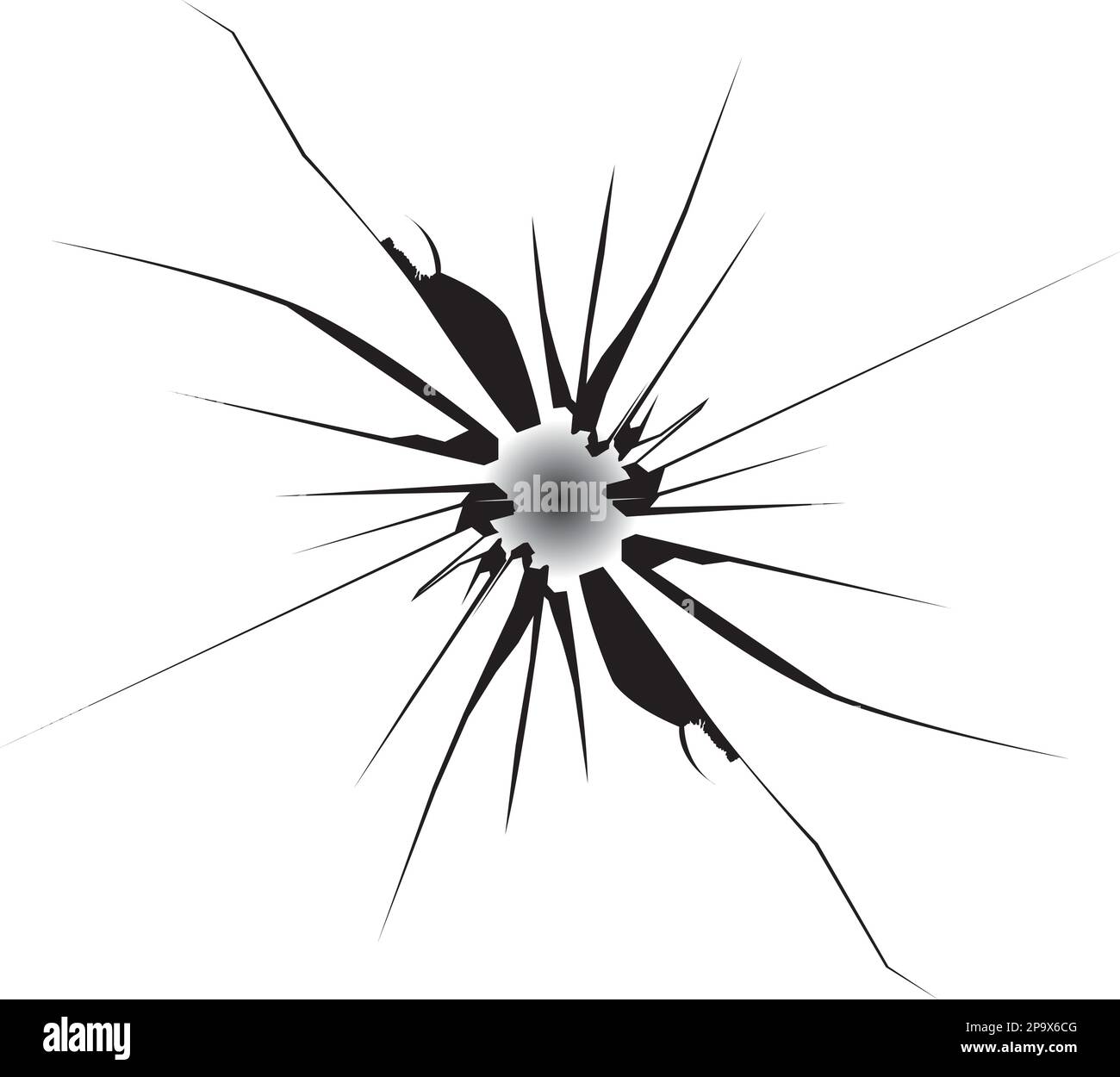 broken mirror icon vector illustration symbol design Stock Vector Image ...