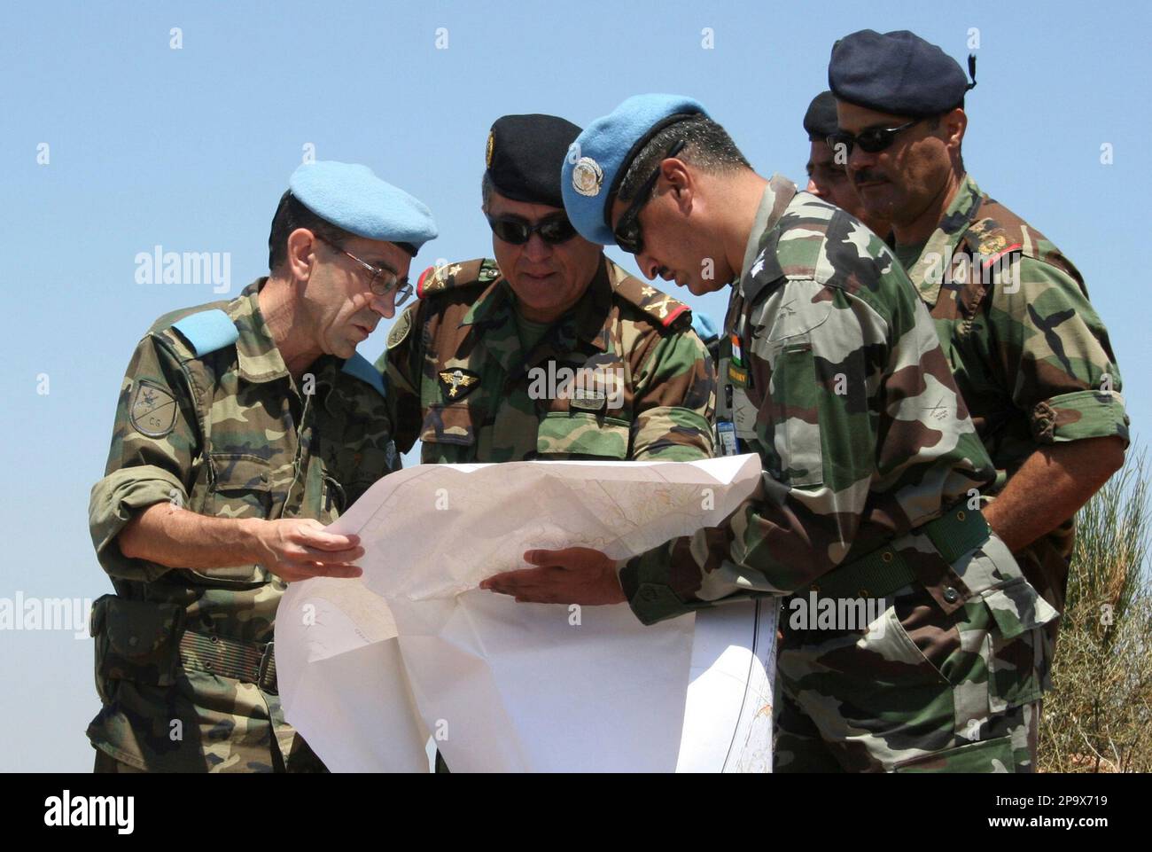 U.N. Spanish commander of the eastern sector General Juan Bautista ...