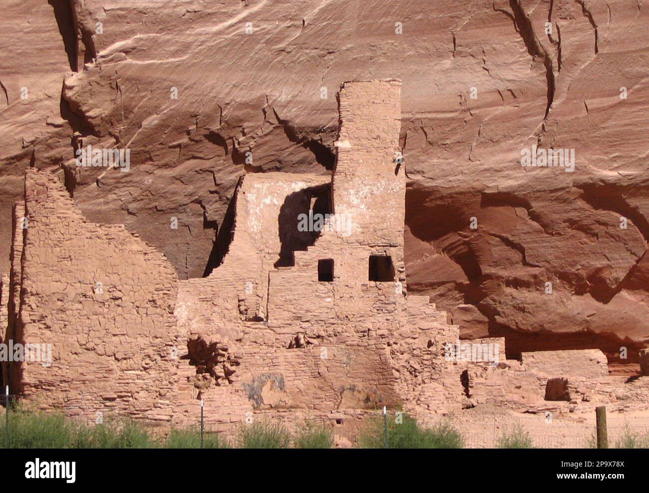** FILE ** In this August 2005 file photo, ancient cliff dwellings at ...
