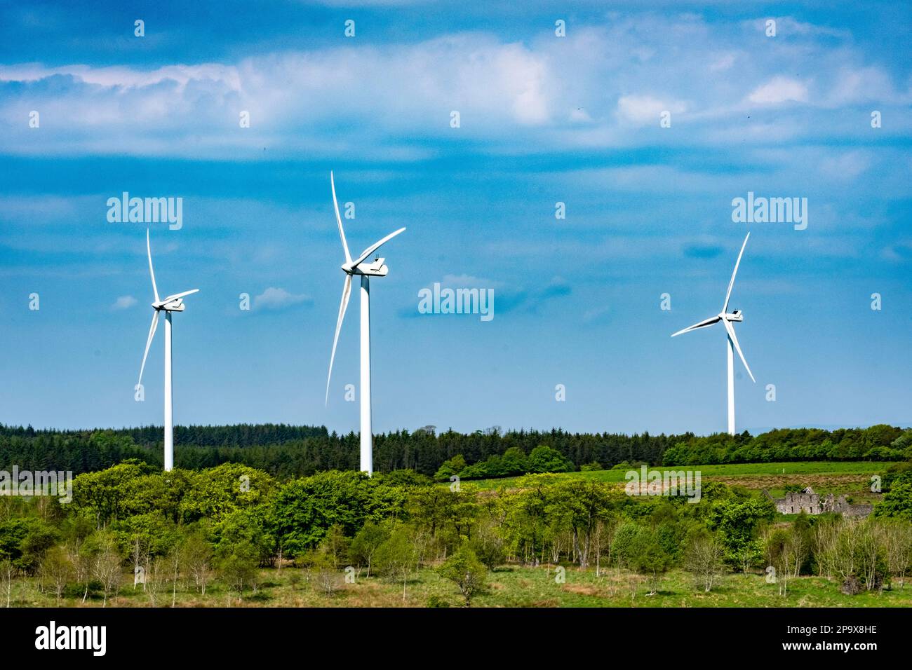 Windfarms in the UK Stock Photo - Alamy