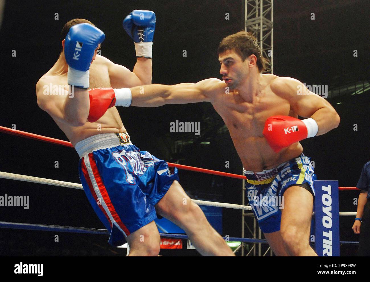 Ruslan Karaev from Russia, right, and Aleksandr Pichkunov from Russian ...