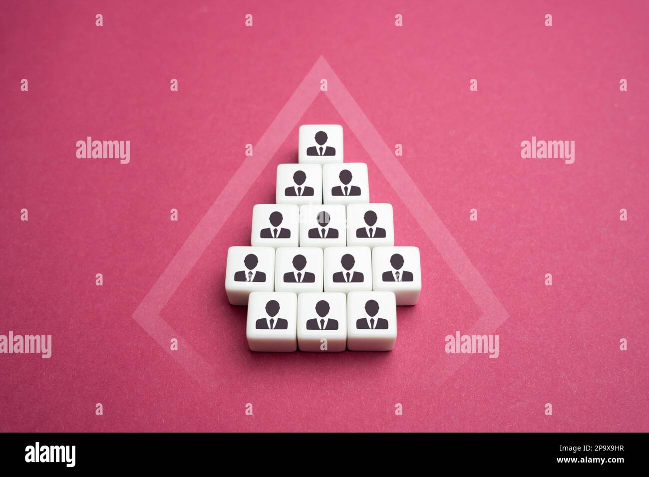 A team of people purposefully moves in the same direction. Cooperation ...