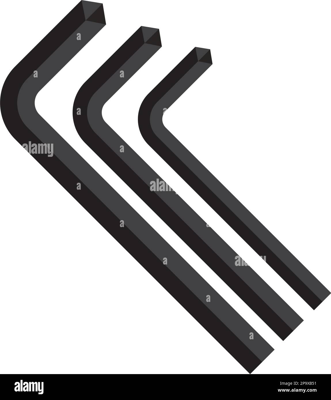 Allen keys icon vector illustration symbol design Stock Vector Image ...