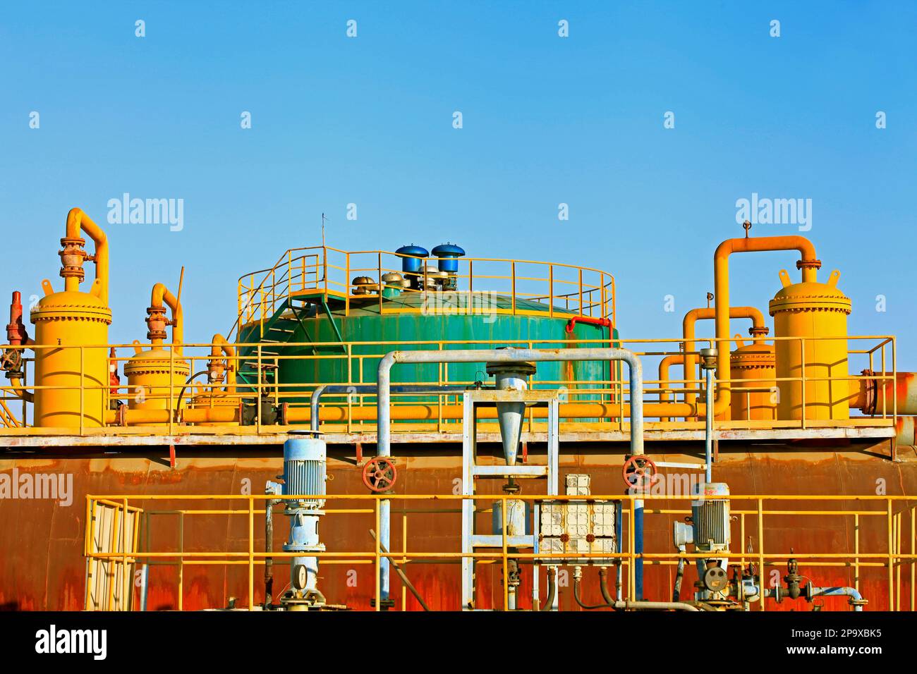 Pipes and valves of oil field, oil industry equipment Stock Photo - Alamy