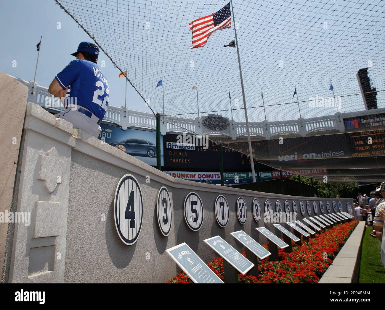 ** FOR USE AS DESIRED ** Kansas City Royals manager Trey Hillman sits ...