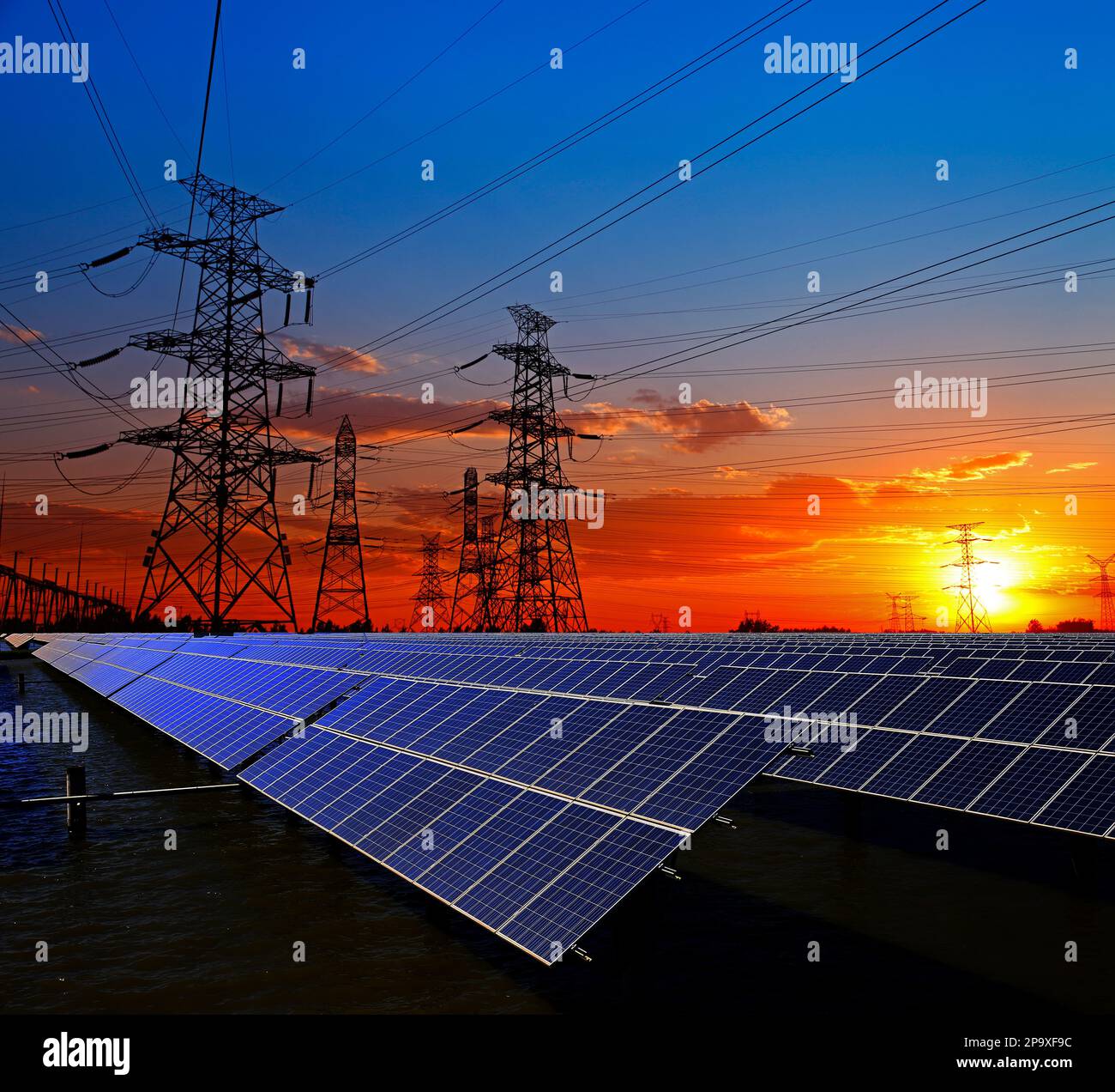Grid tied solar hi-res stock photography and images - Alamy
