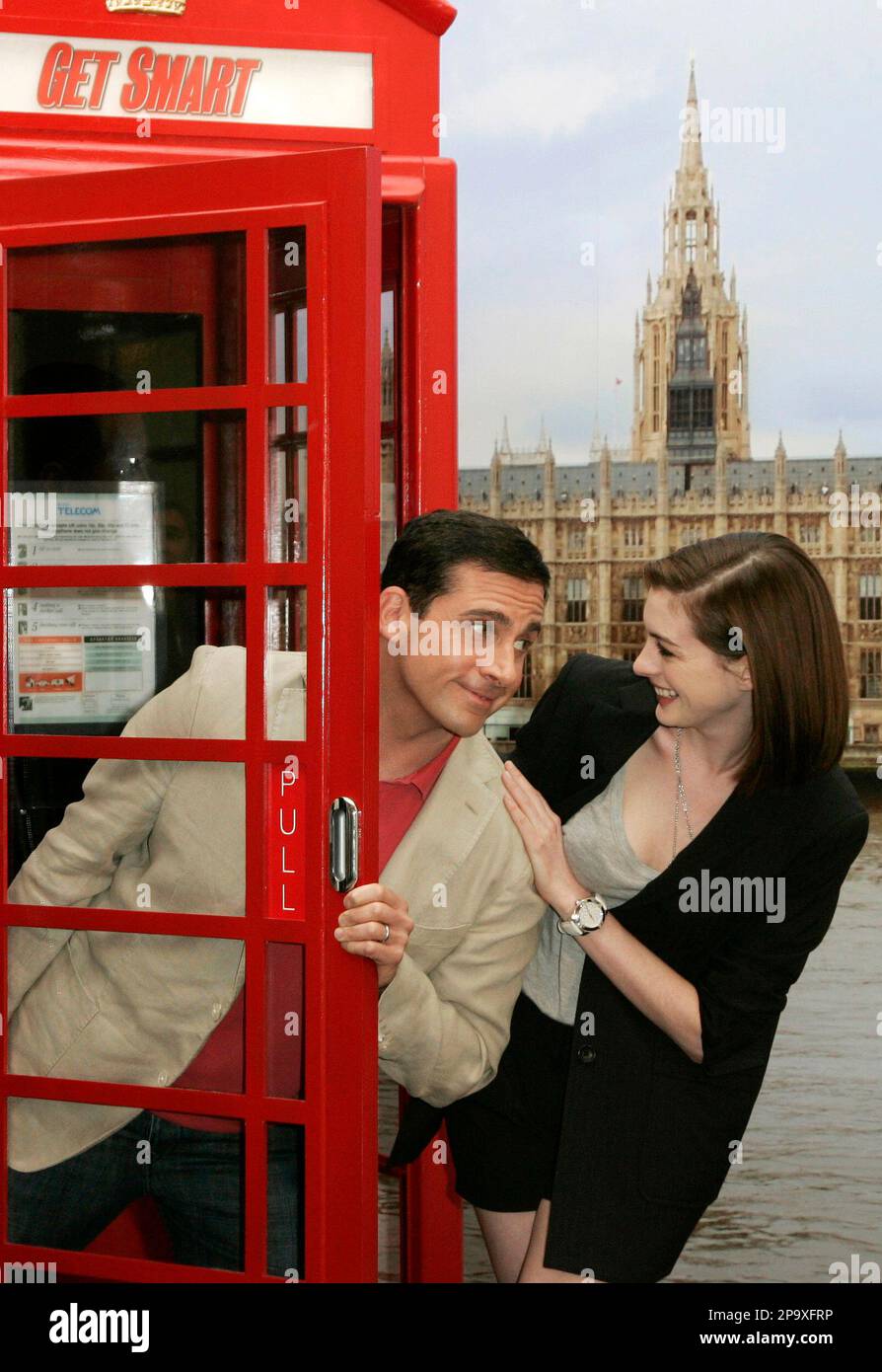 Casts of the new action comedy film 'Get Smart', U.S. actors Steve ...