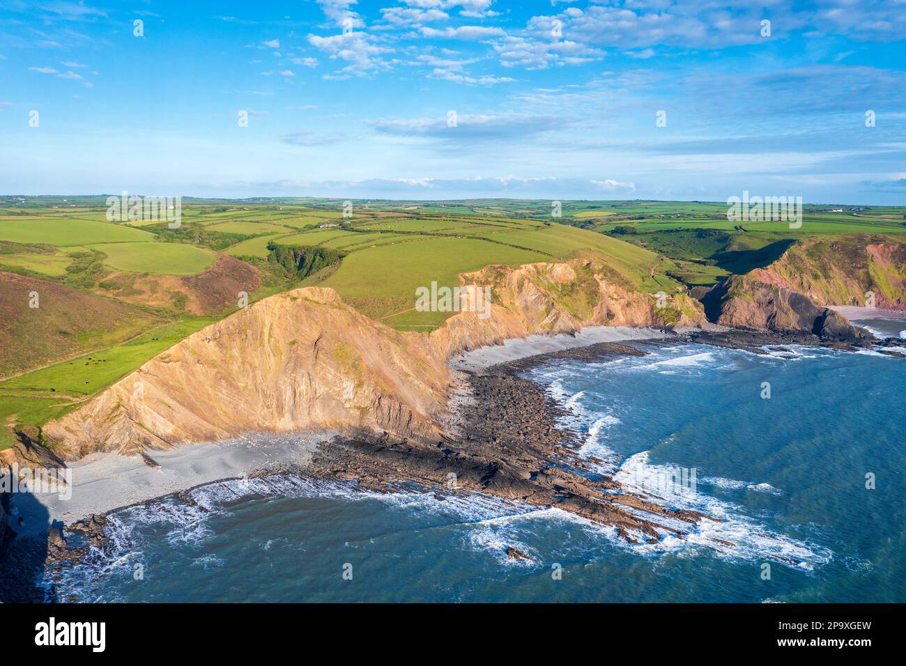 Hartland Quay, Devon, England, United Kingdom, Europe Stock Photo - Alamy