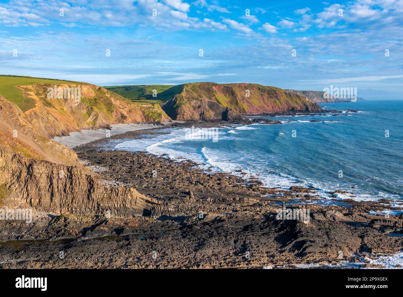 Hartland Quay, Devon, England, United Kingdom, Europe Stock Photo - Alamy