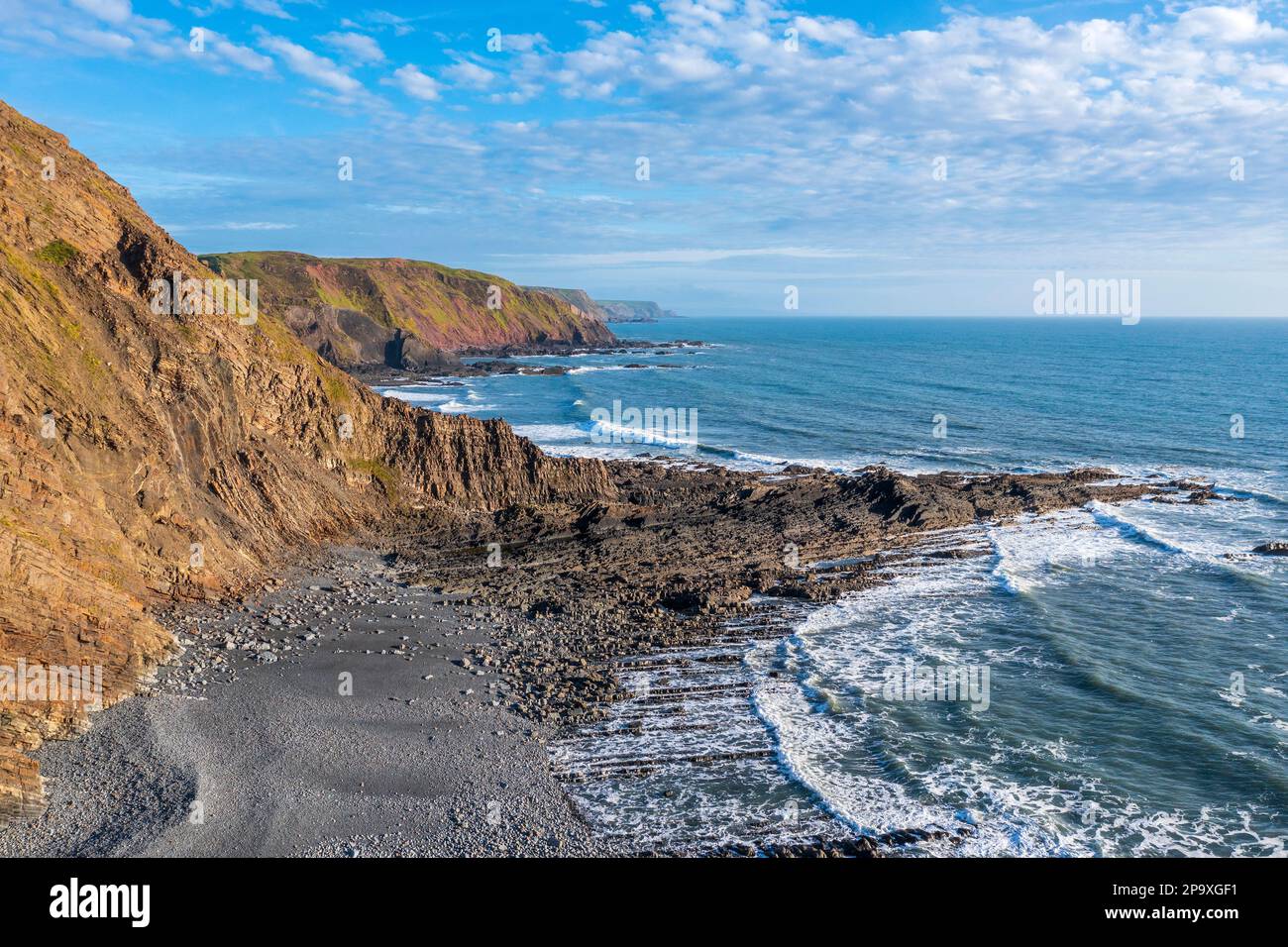 Hartland Quay, Devon, England, United Kingdom, Europe Stock Photo - Alamy