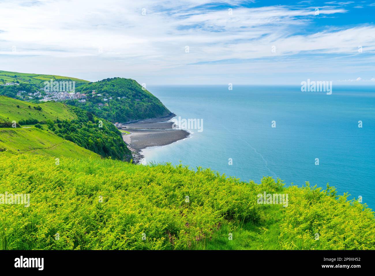 Lynmouth devon countisbury hi-res stock photography and images - Alamy