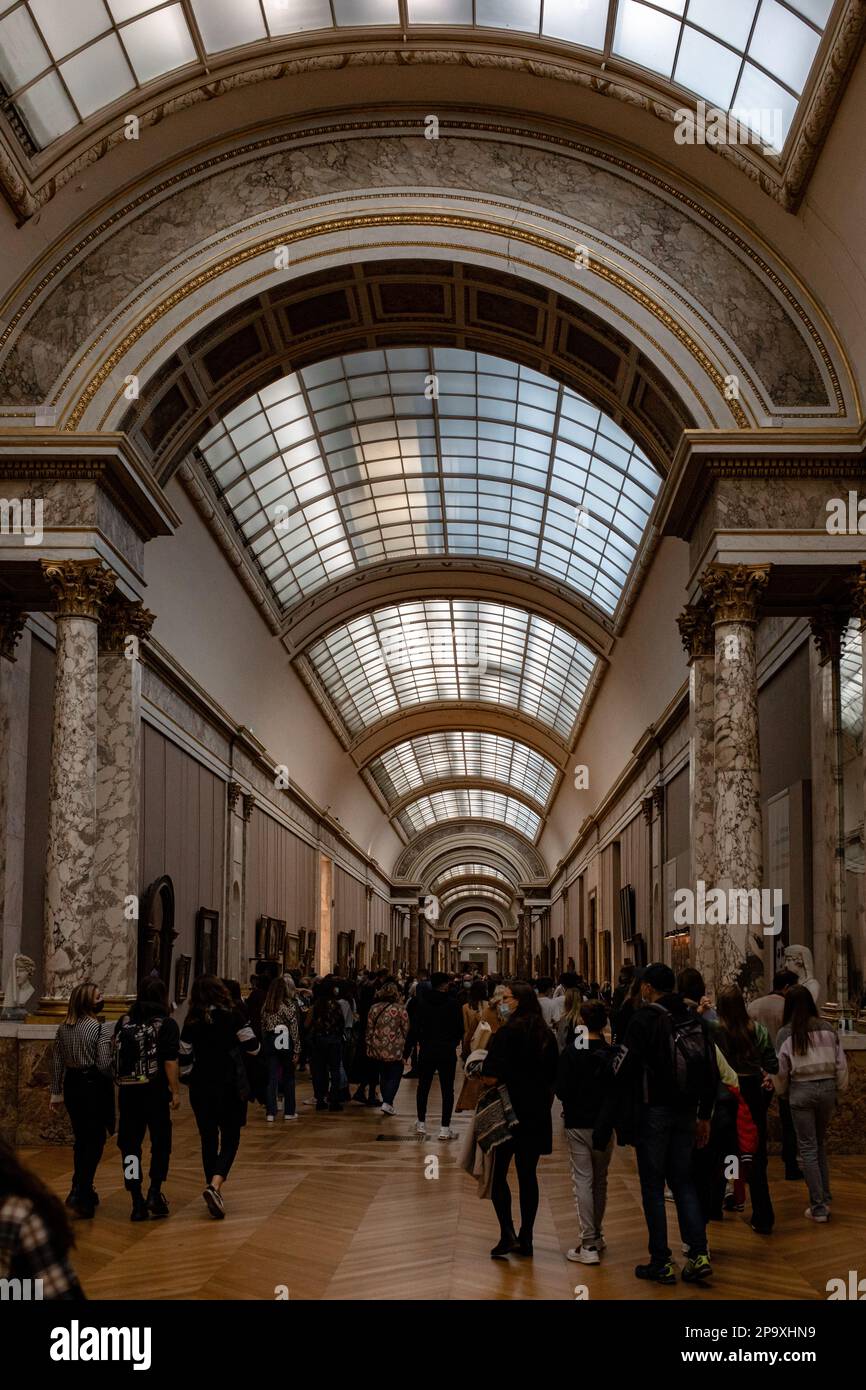 A collection of images of Paris, with its monuments, people Stock Photo ...