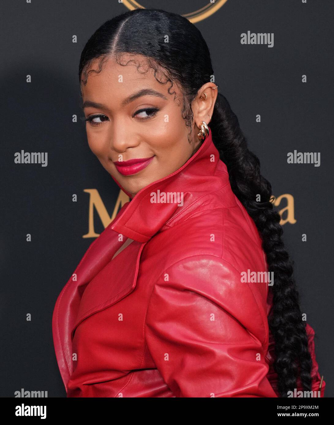 Los Angeles, USA. 10th Mar, 2023. Jaz Sinclair arrives at the 16th ...
