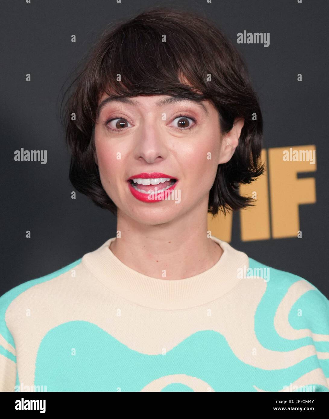 Los Angeles, USA. 10th Mar, 2023. Kate Micucci arrives at the 16th ...