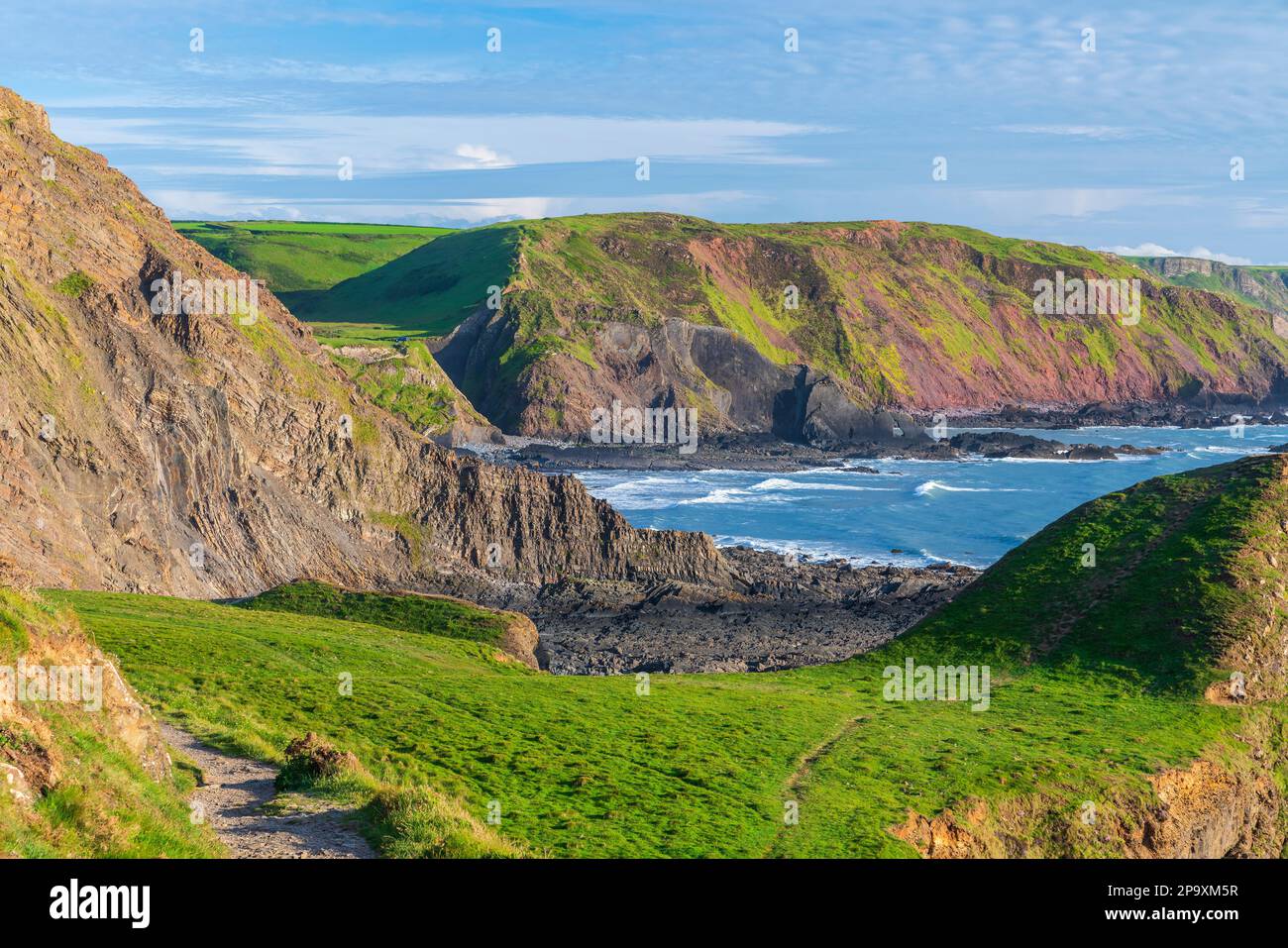 Hartland Quay, Devon, England, United Kingdom, Europe Stock Photo - Alamy