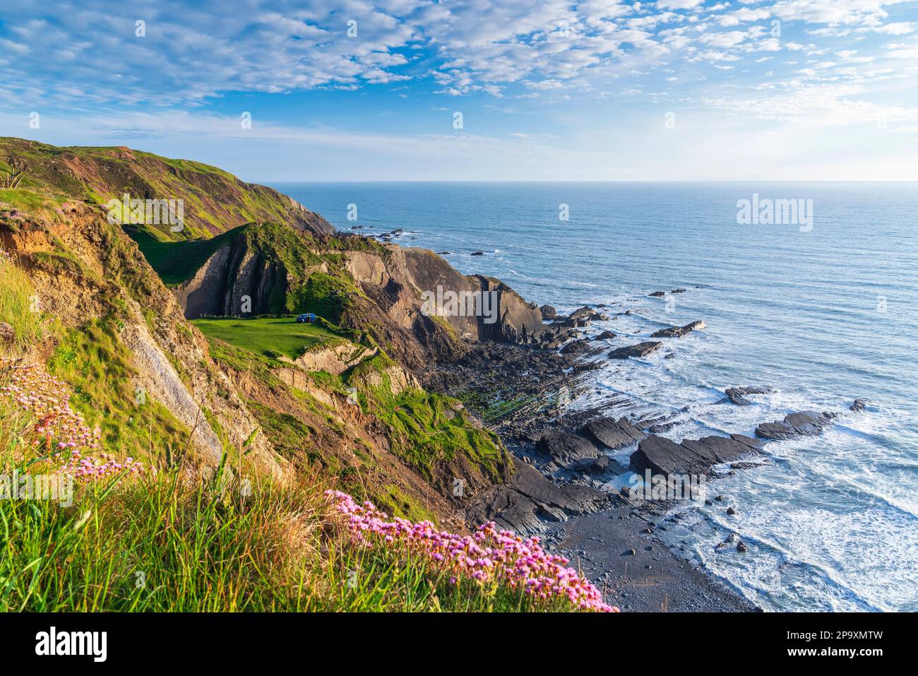 Hartland Quay, Devon, England, United Kingdom, Europe Stock Photo - Alamy