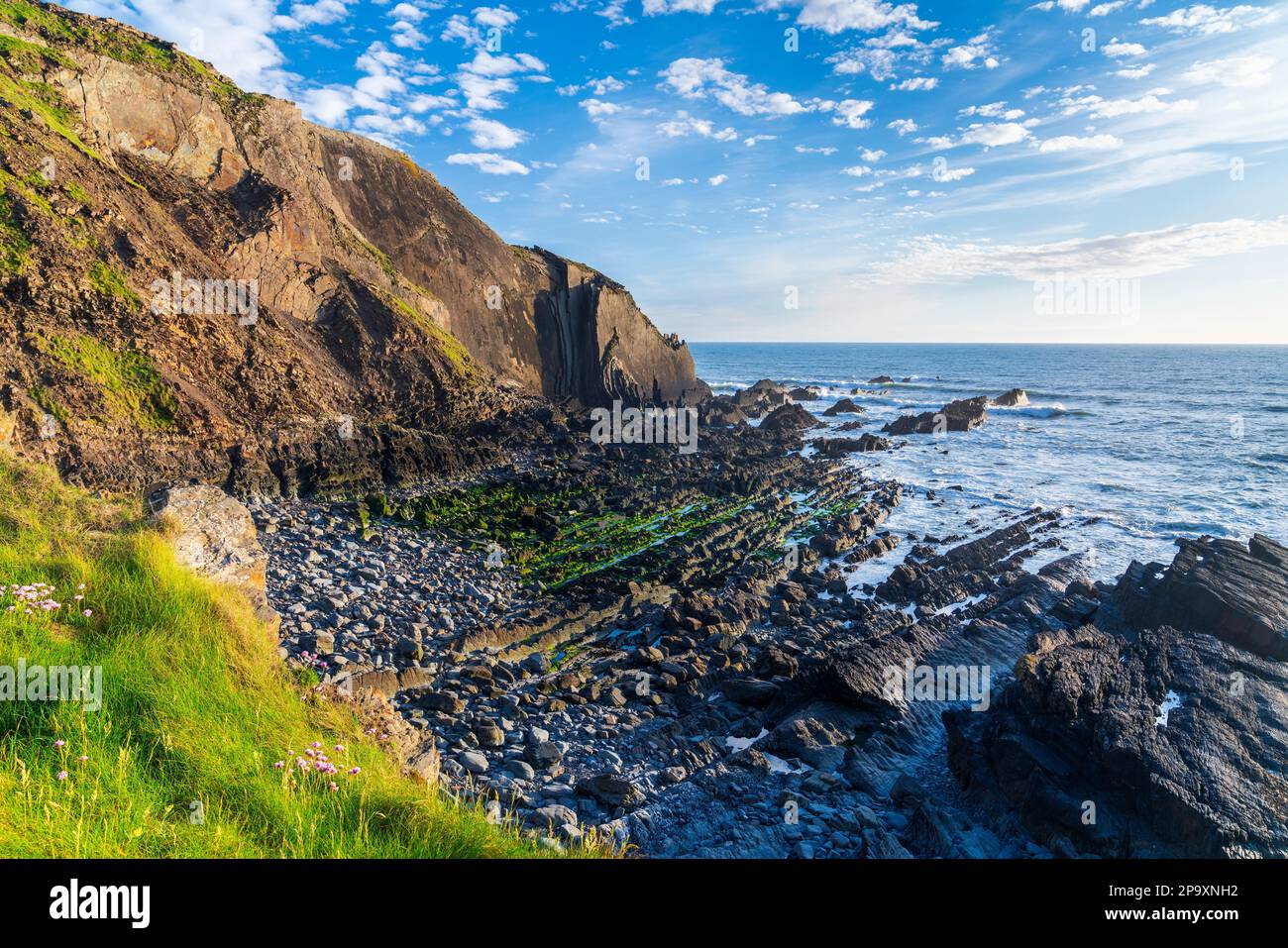 Hartland Quay, Devon, England, United Kingdom, Europe Stock Photo - Alamy