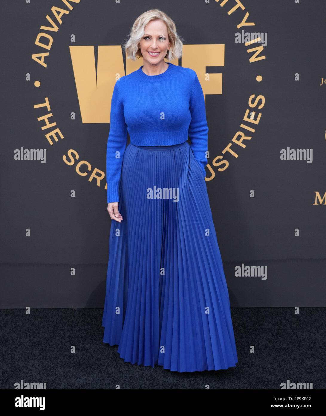 Marlee Matlin arrives at the 16th Annual WIF Oscar Party held at ...