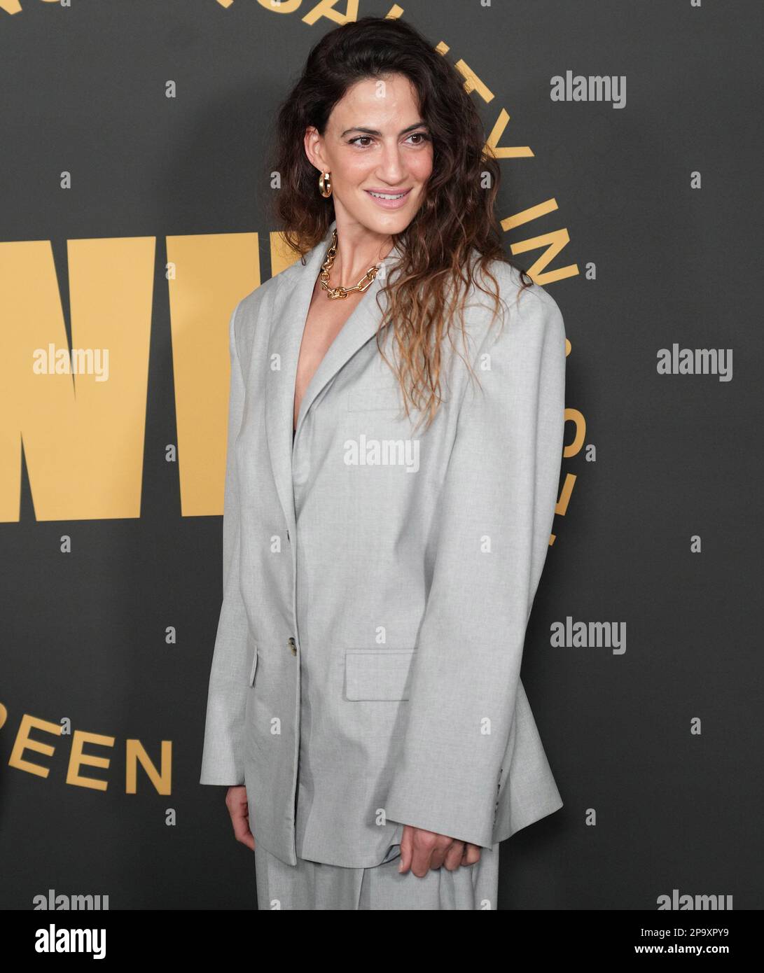 Los Angeles, USA. 10th Mar, 2023. Rona-Lee Shimon arrives at the 16th ...