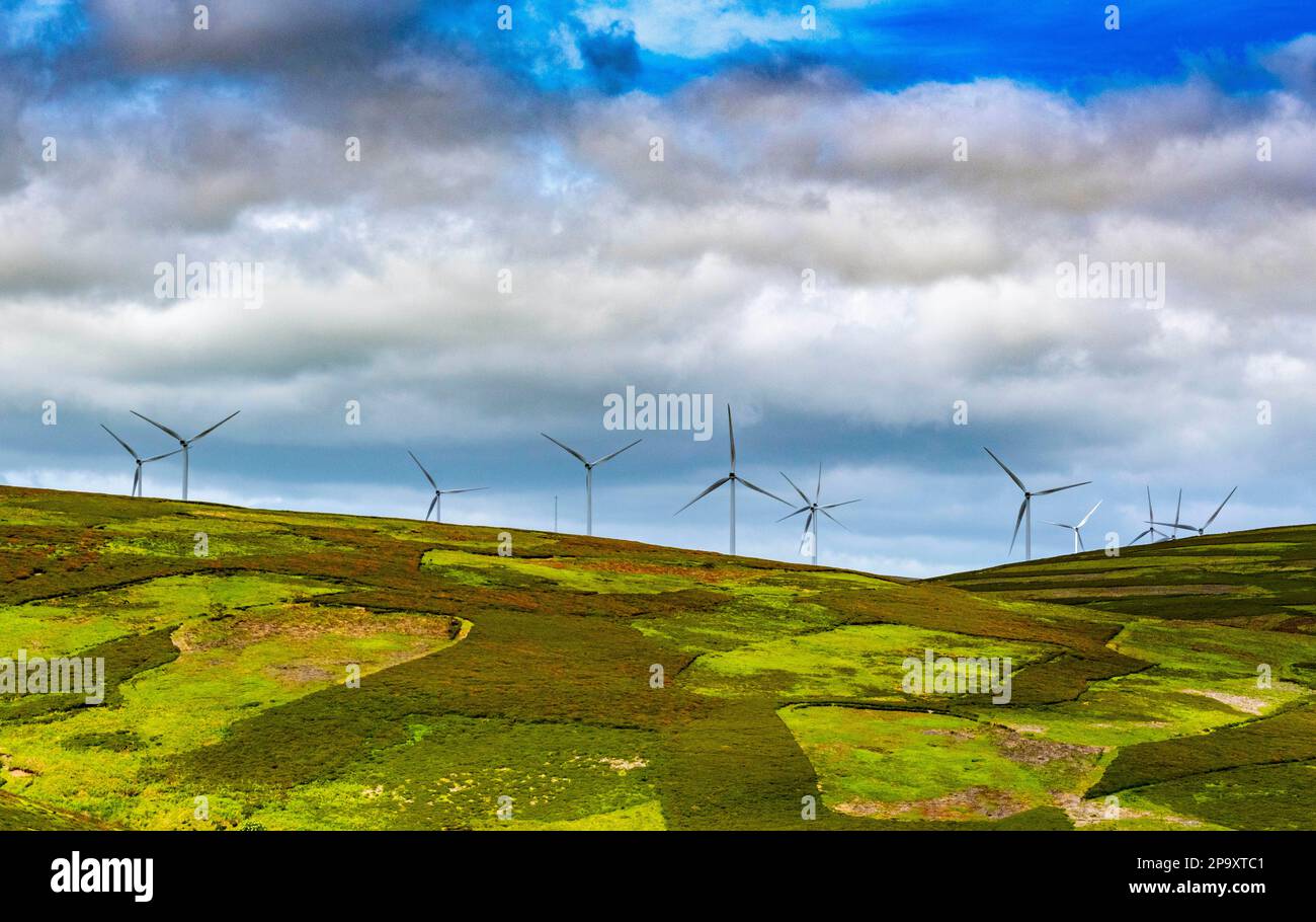 Fallago rig wind farm hi-res stock photography and images - Alamy