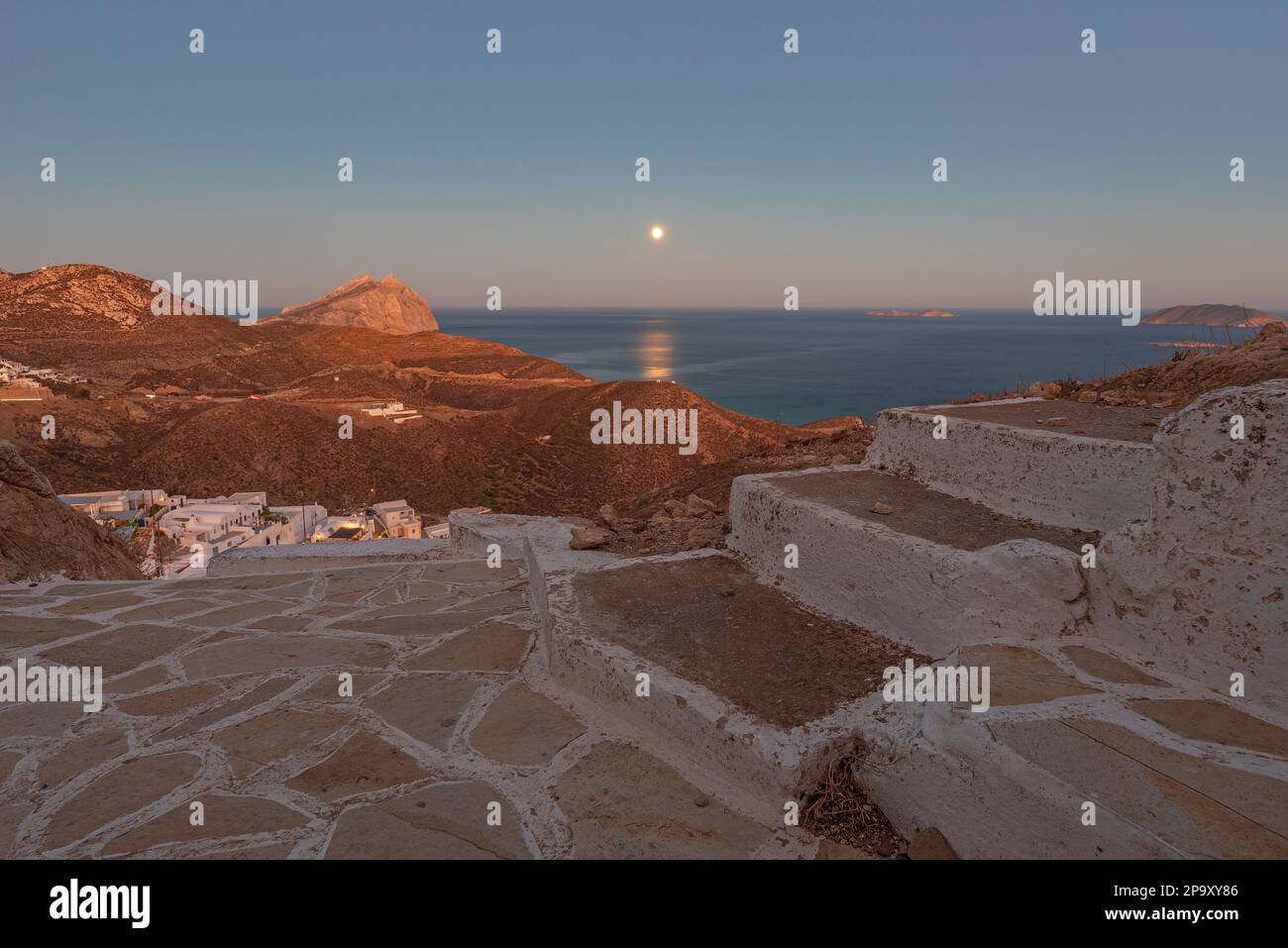 Anafi chora skyline hi-res stock photography and images - Alamy