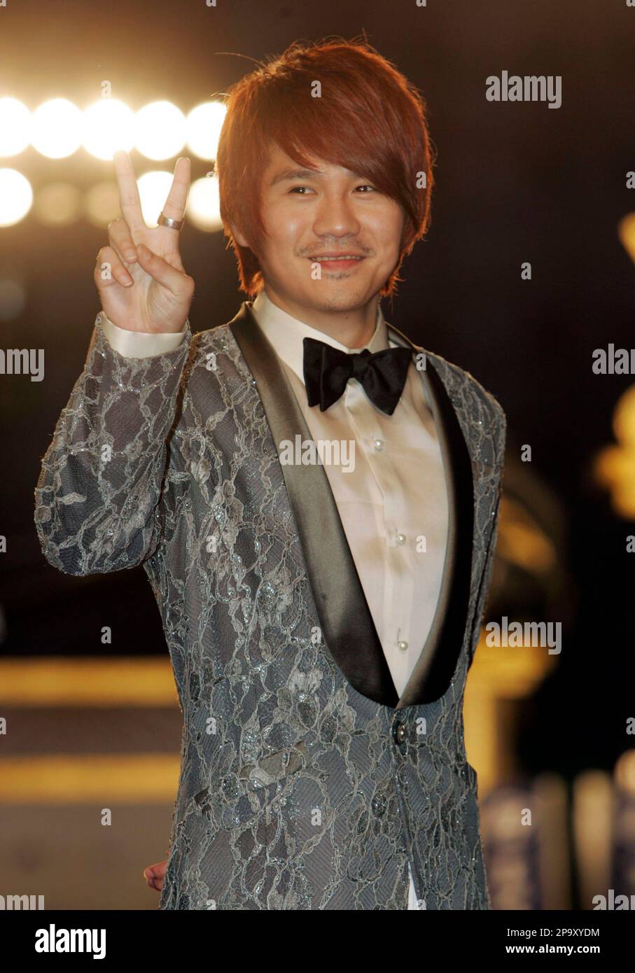 Malaysian singer Gary Chaw arrives for the 19th Golden Melody Awards ...
