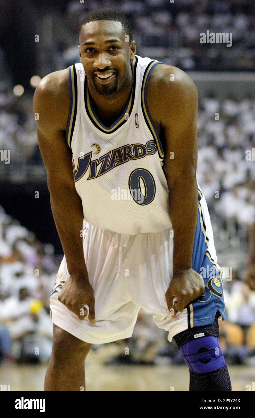 **FILE** In this April 24, 2008 file photo, Washington Wizards' Gilbert ...