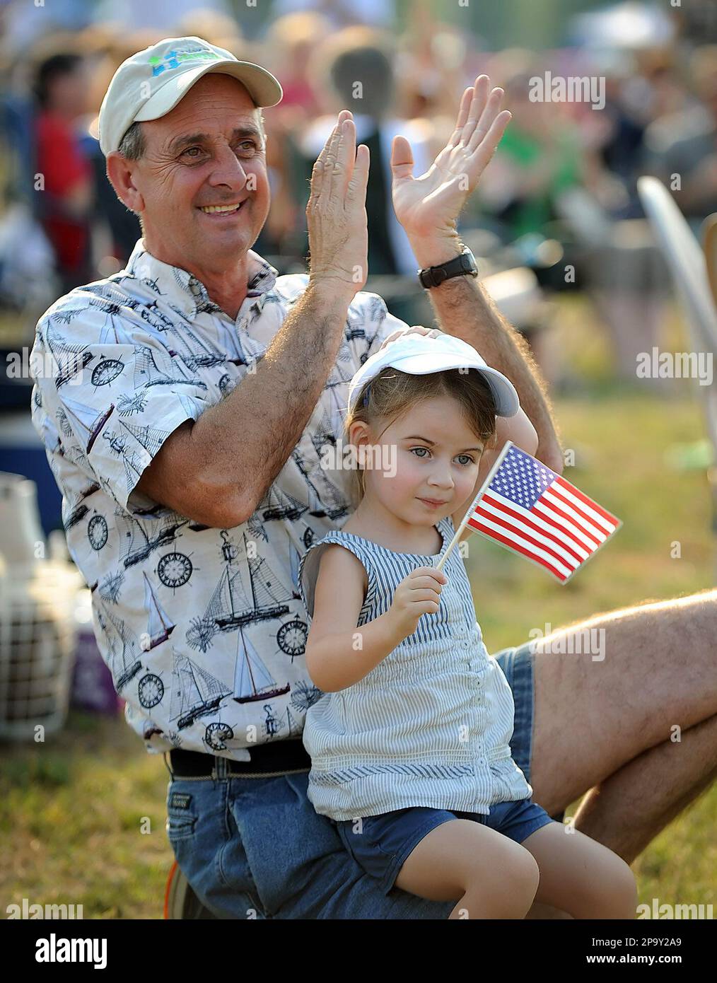 Gary Cornelius and his granddaughter, Maddie Sims enjoy the Lowe's YMCA ...