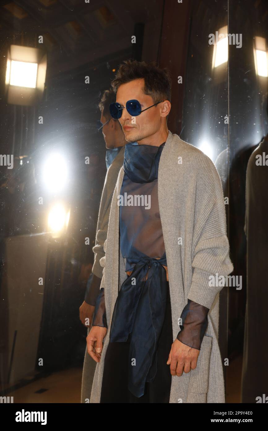 Martin Buczko bei der Anja Gockel Fashion Show 'seven senses' auf der ...