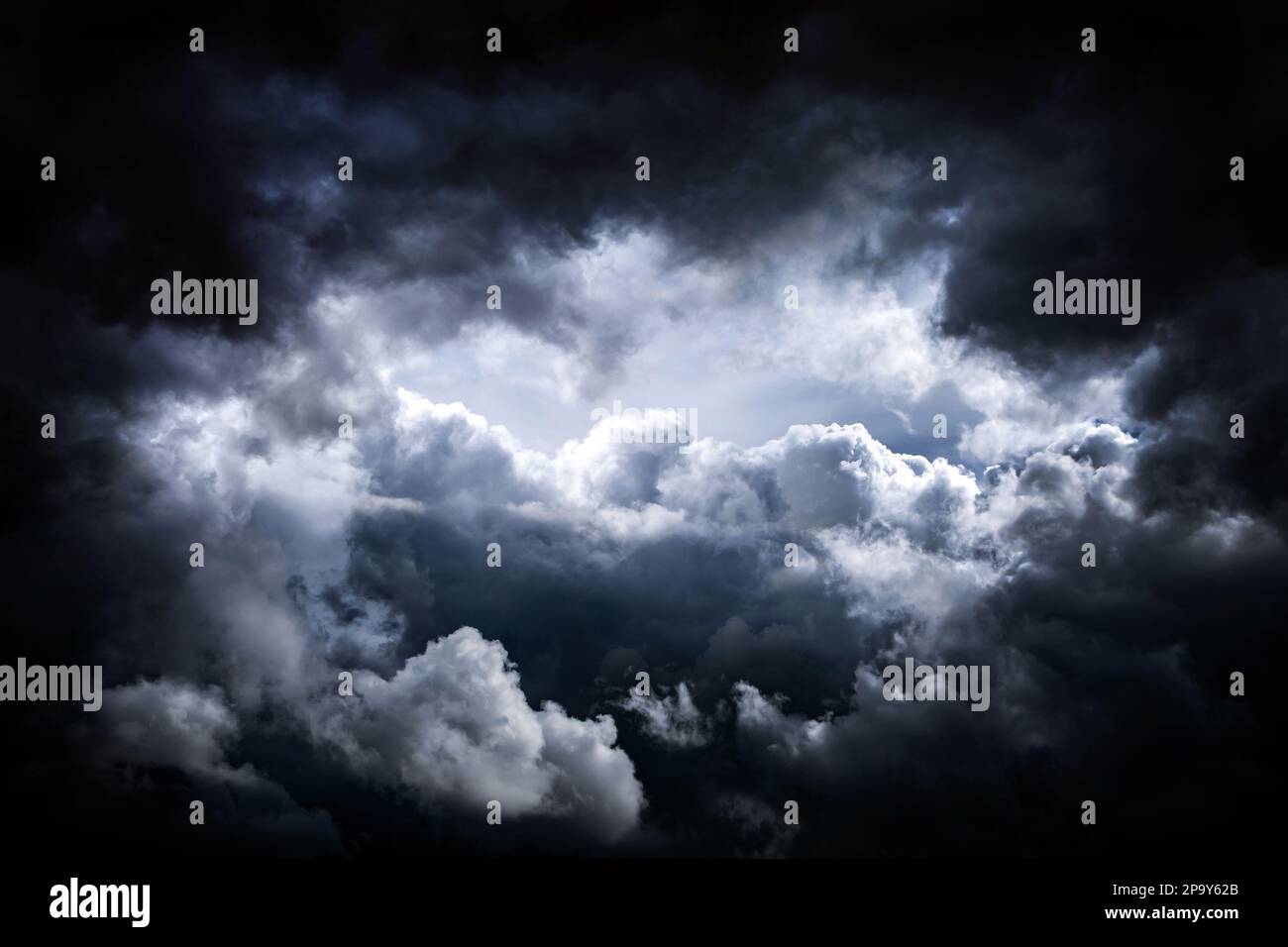 Dramatic Rain Clouds Background in the Stormy Weather Stock Photo - Alamy