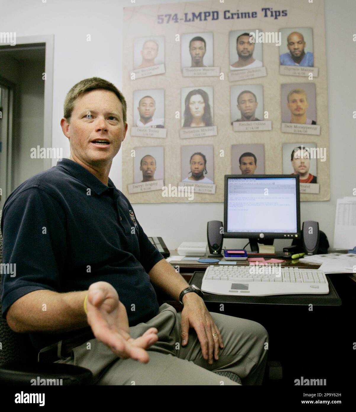 Sgt. Brian Bernardi of the Louisville Metro Police Department talks ...